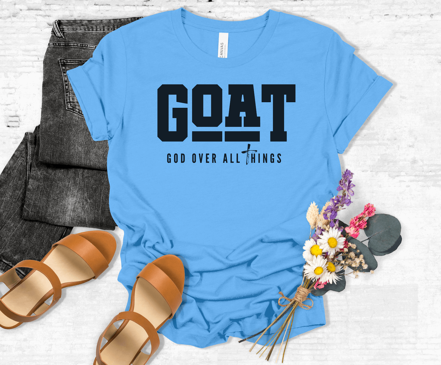 God Over All Things Short Sleeve Shirt – Hope Doves