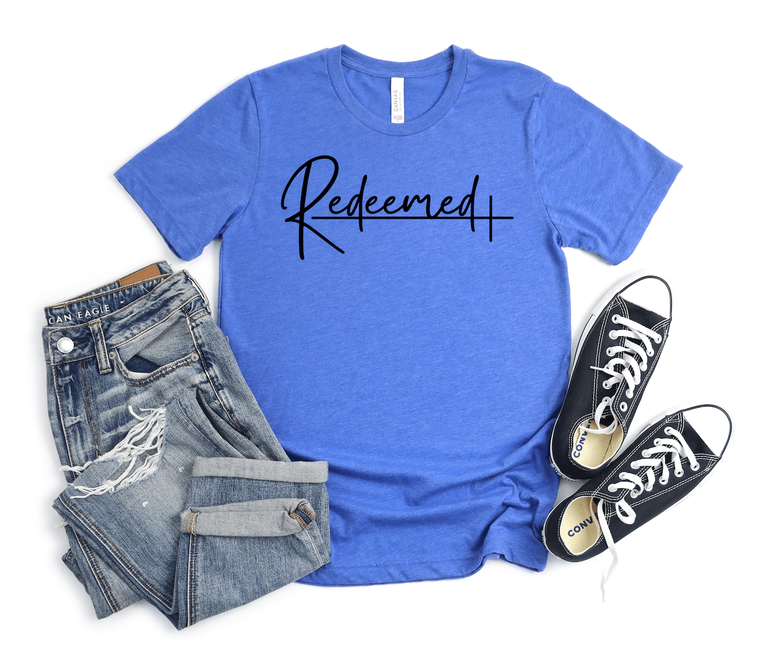 Redeemed Short Sleeve Shirt – Hope Doves